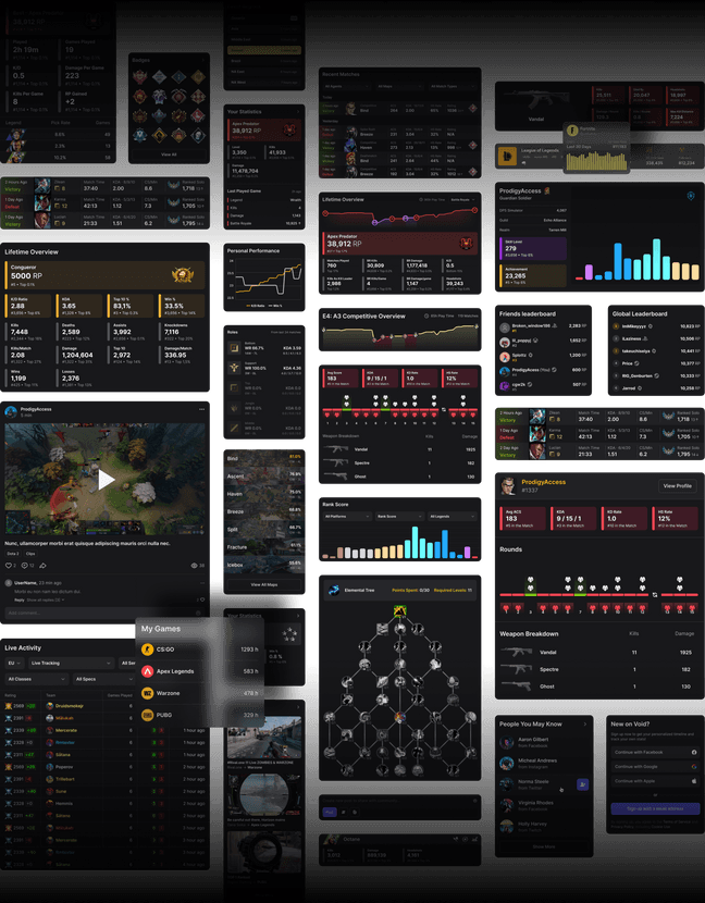 Void Gaming Platform - Designed by Shakuro | Shakuro Works | Shakuro